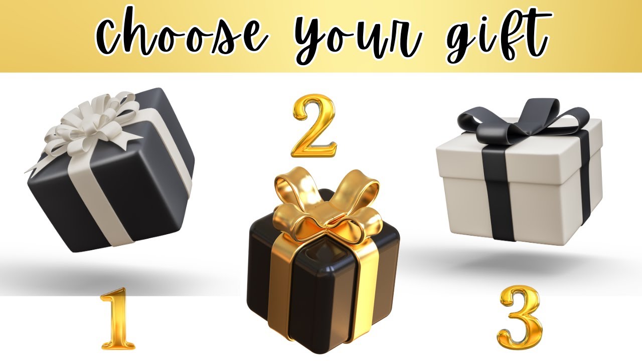 👀Choose Your Gift Box, Choose Your Gift🎁...What Did You Get?🥳 - YouTube