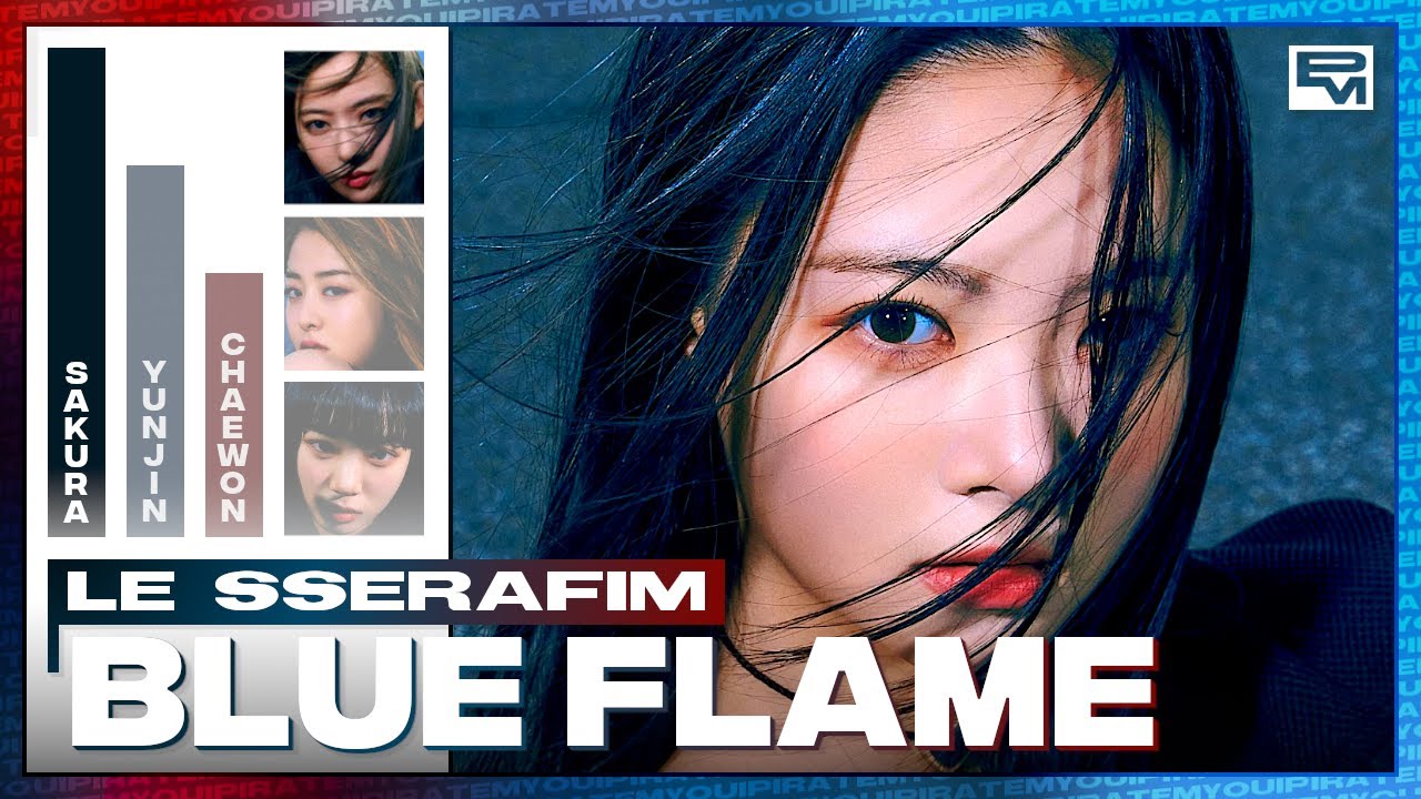LE SSERAFIM - Blue Flame (Line Distribution) - YouTube