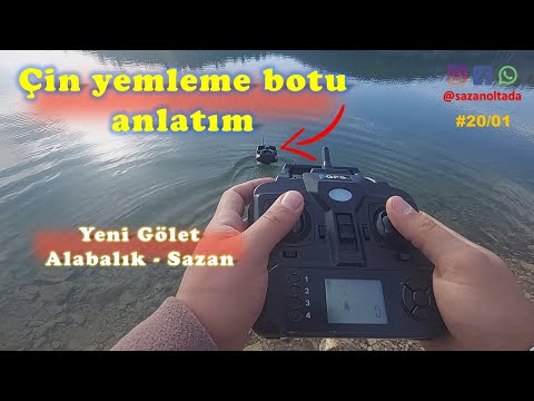 ALABALIK - SAZAN  AVI / ÇİN YEMLEME BOTU ANLATIMI / YENİ GÖLET