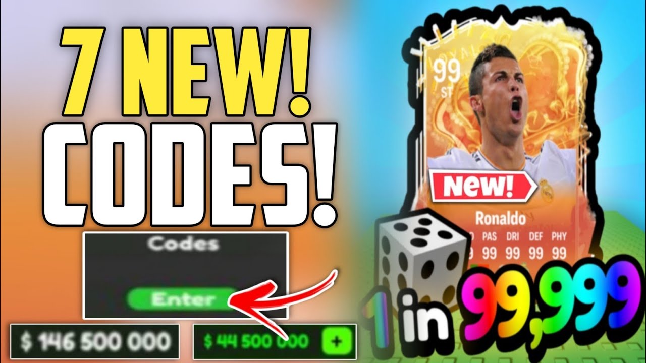 *New⚡Update!*ALL WORKING CODES FOR FOOTBALL RNG IN 2024 - ROBLOX ...