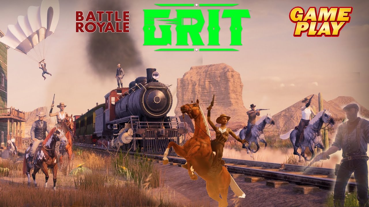 GRIT ★ Gameplay ★ PC Steam [ Free Beta Playtest ] Wild West battle ...