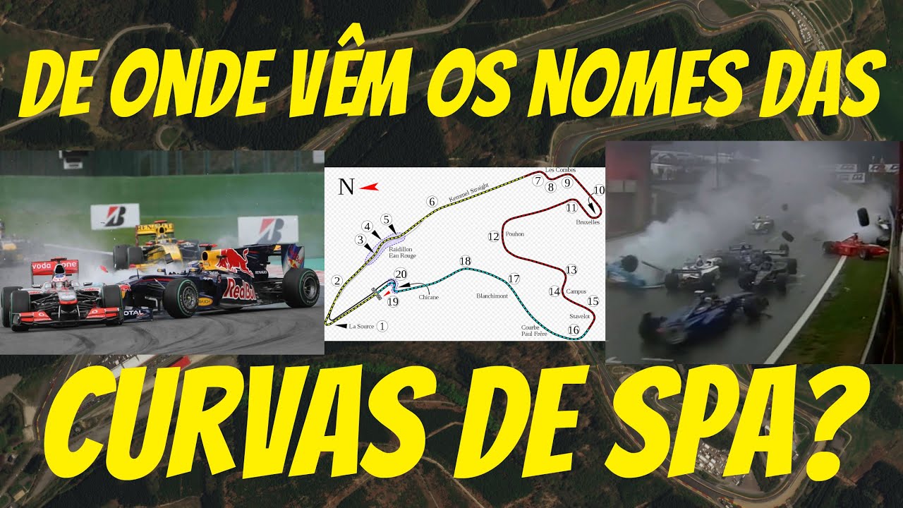 Spa-Francorchamps: Eau Rouge? Blanchimont? Entenda o PORQUÊ dos nomes ...