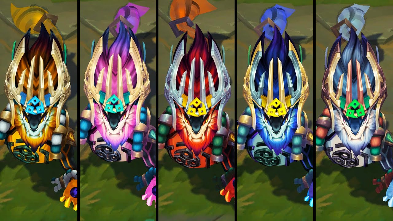 All Inkshadow Aurelion Sol Chromas | League of Legends - YouTube