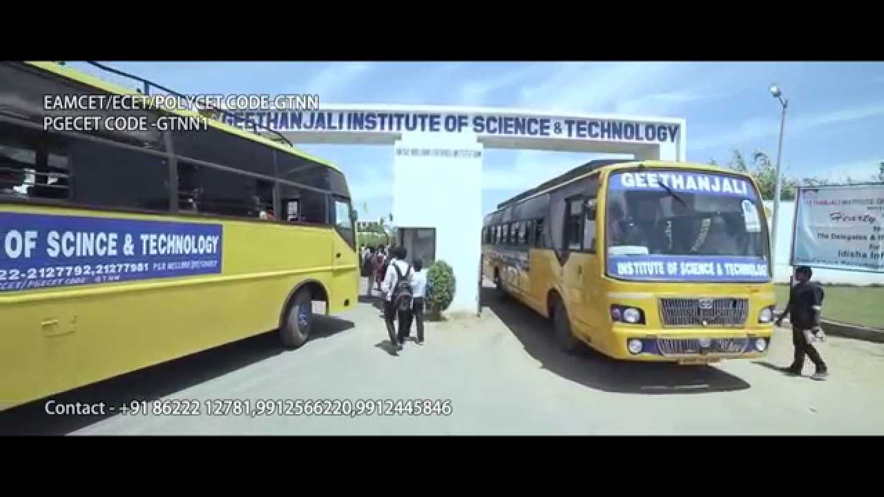 Geethanjali Institute of Science and Technology, Nellore - Presentation ...