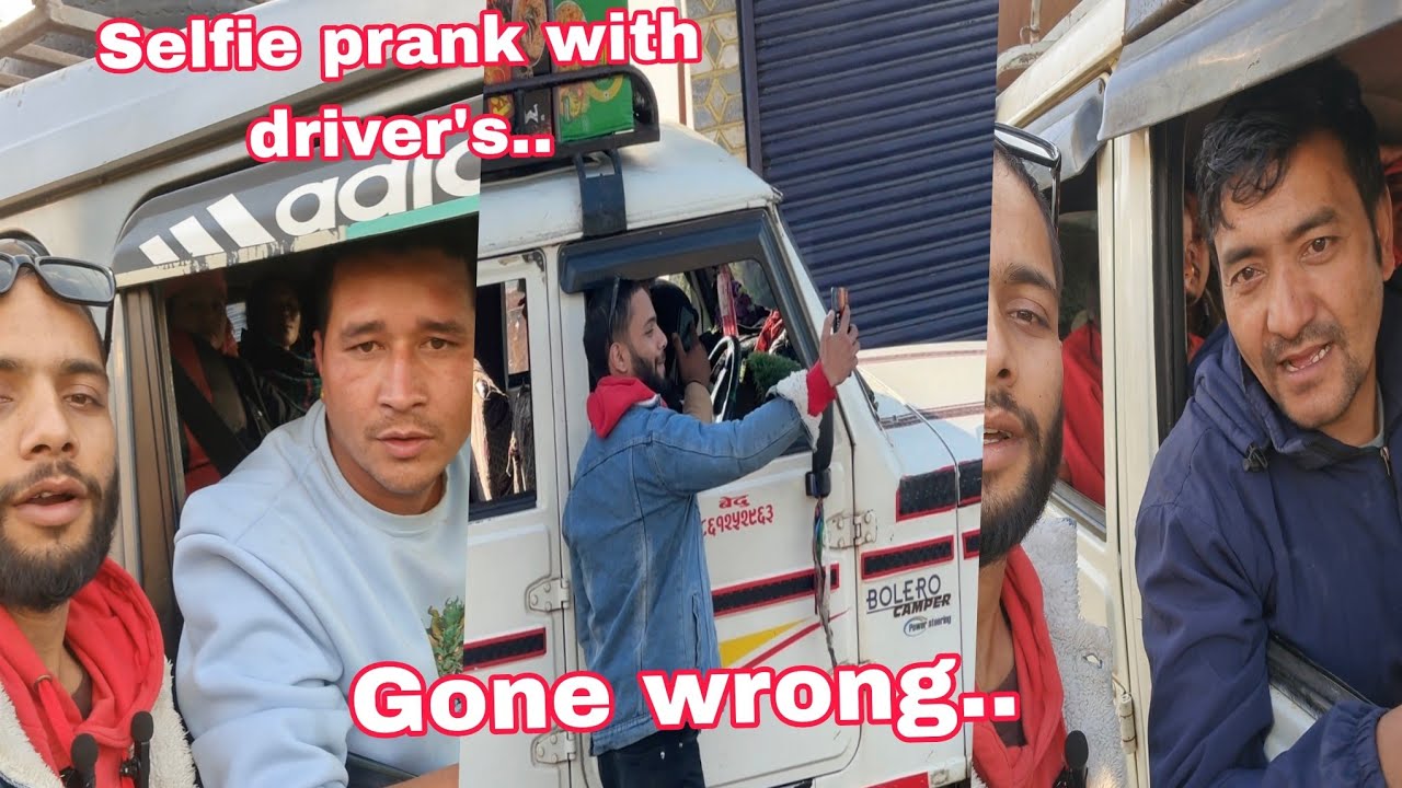 Selfie 🤳 Prank With Drivers In Naked Street Gone Wrong New Nepali
