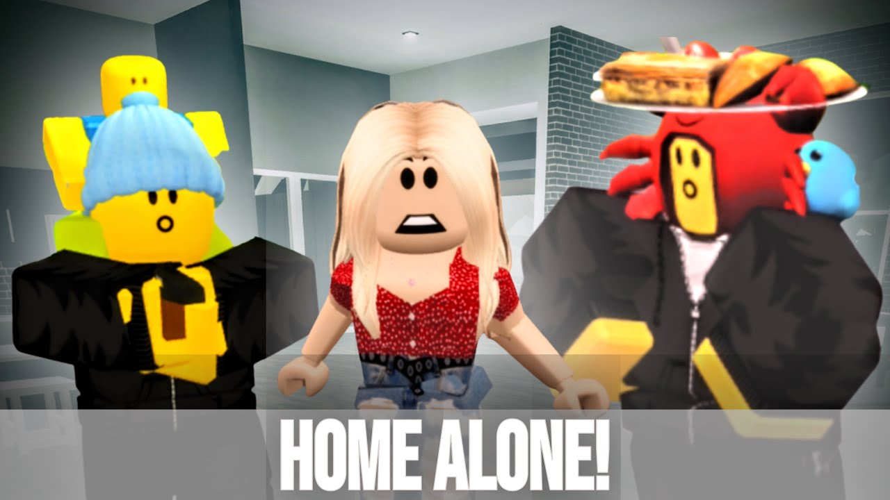 HOME ALONE! | Roblox Brookhaven Rp - YouTube