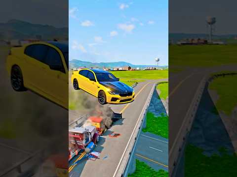 Təhlükəli Yollarda BMW F90 - BeamNG.Drive