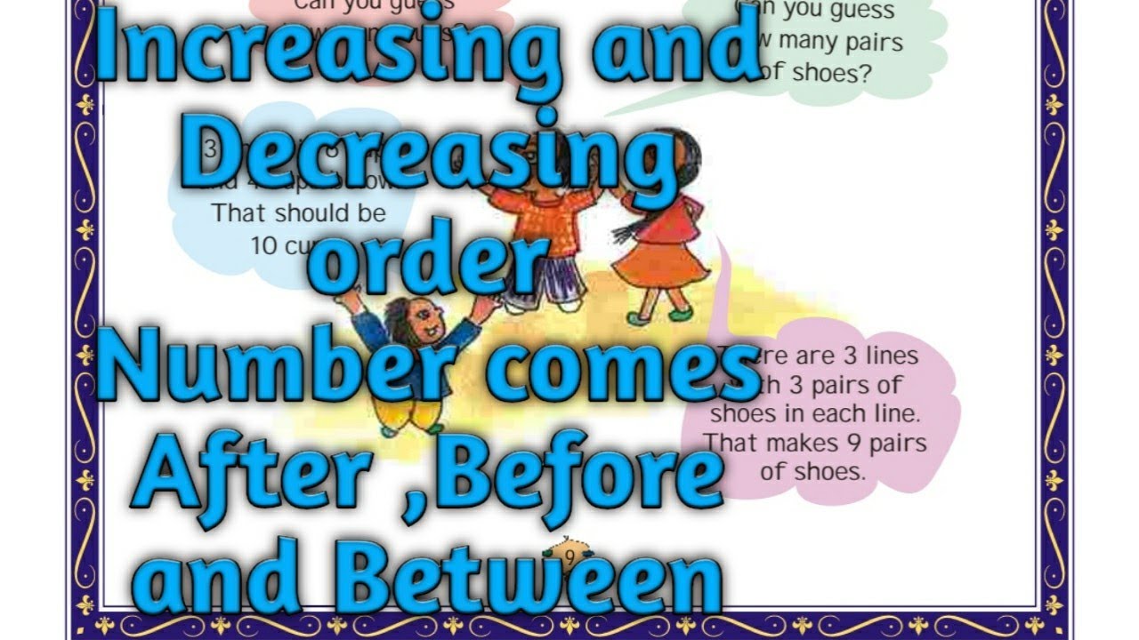 Class 2 Addition, Increasing and Decreasing order and Ordinal Numbers ...