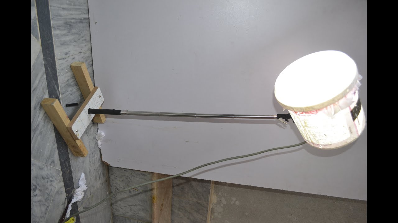 How to make bulb stand for shooting videos and pictures - YouTube