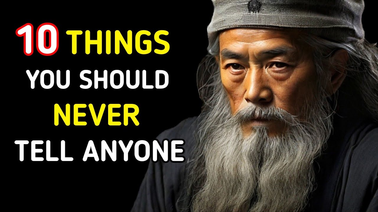 10 Things You Should Never Tell Anyone | Zen master | StoryLand - YouTube