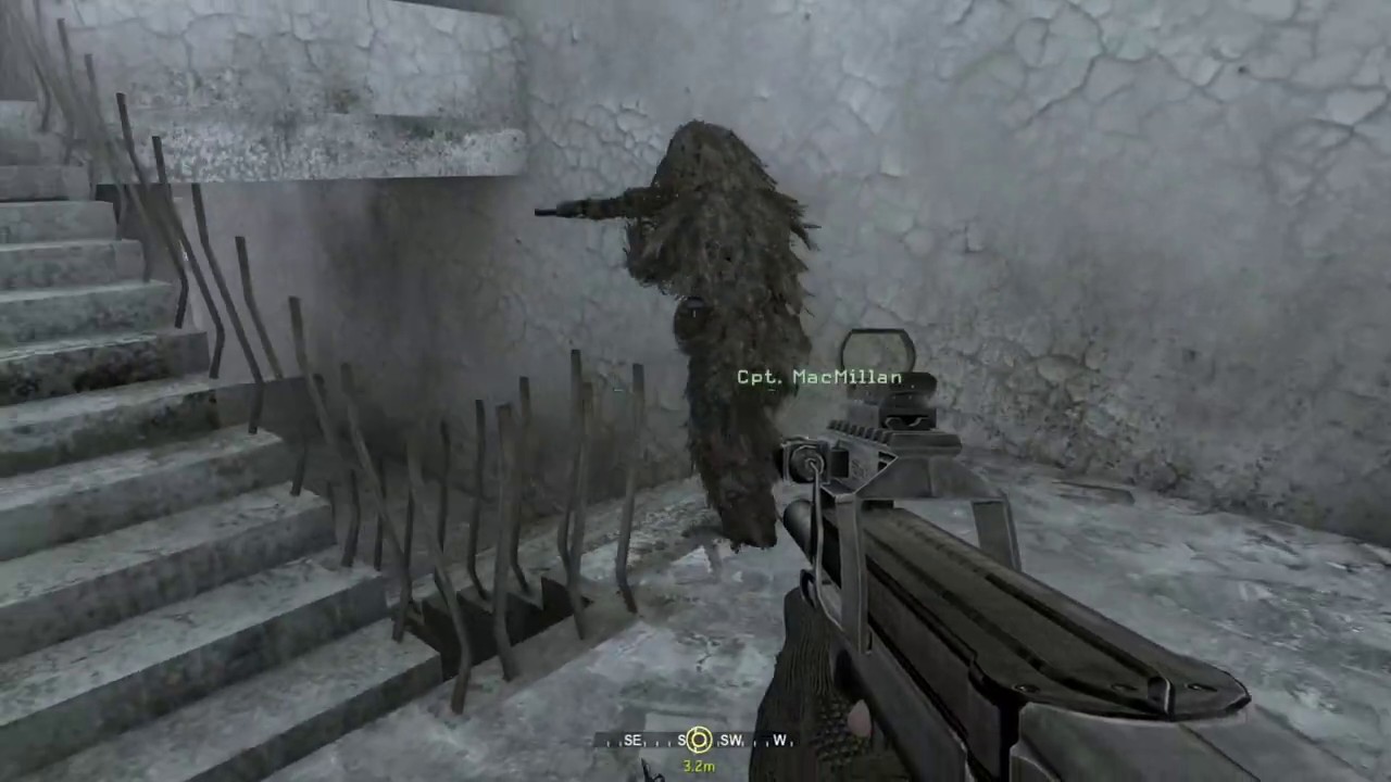 Call of Duty 4 Modern Warfare - 11 - All Ghillied Up (Pripyat Sniper ...