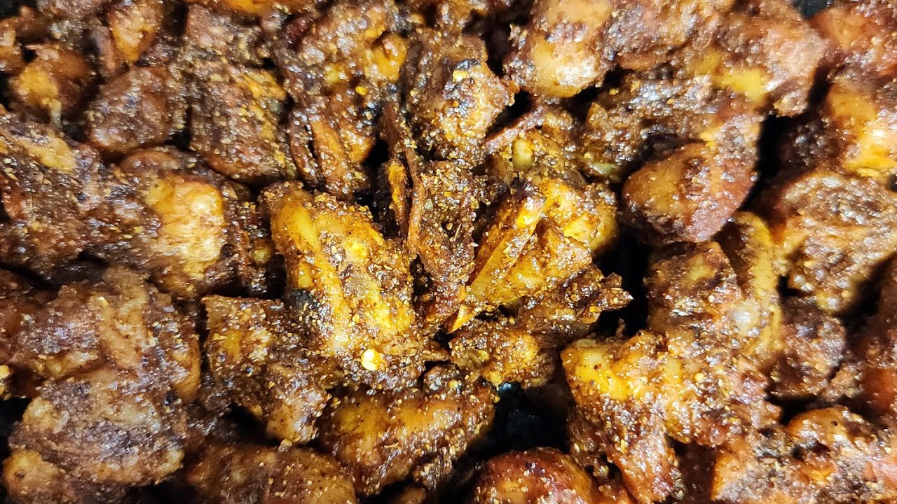 Airfryer chicken pickle recipe. less oil, great taste ! (kukhura ko ...