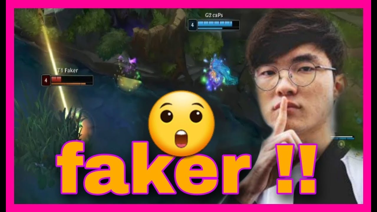 FAKER broke CAPS ankle insane outplay by FAKER - YouTube