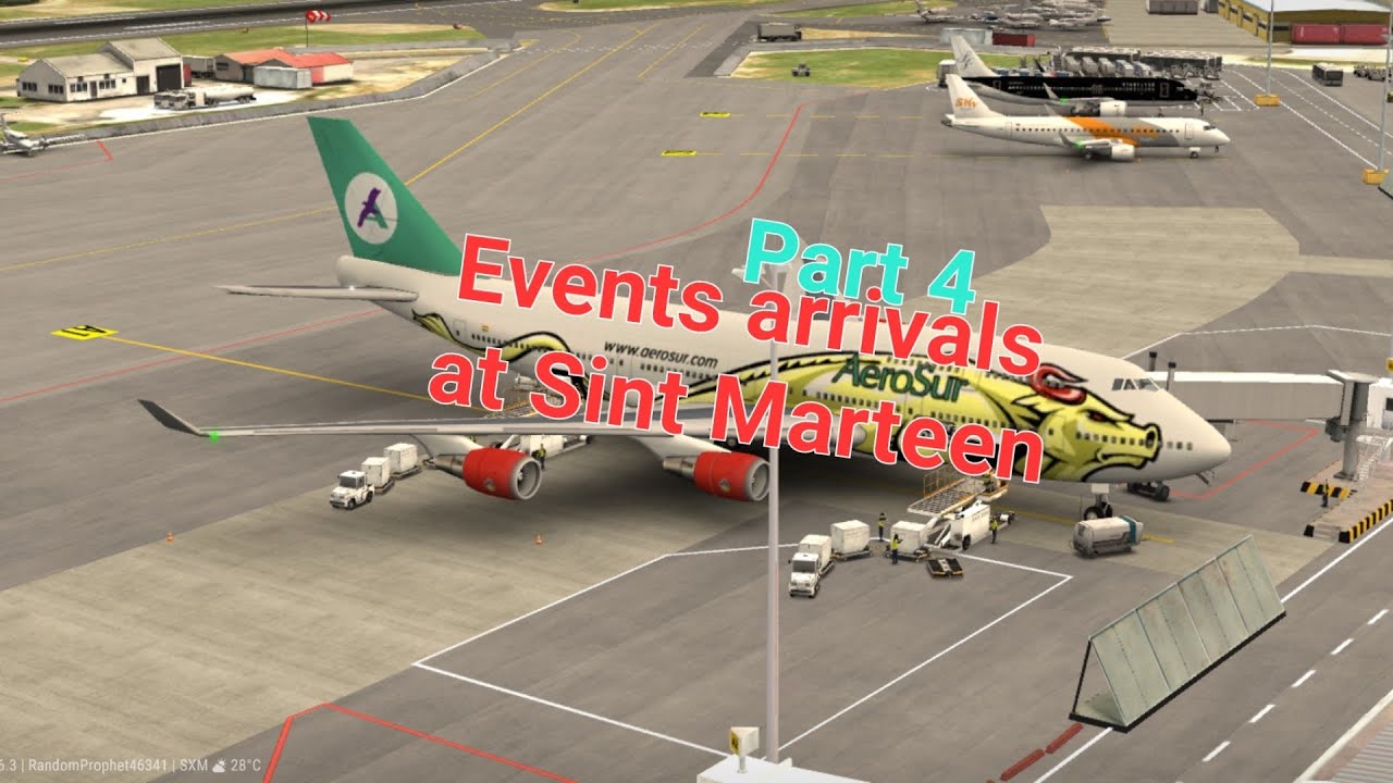 Events arrivals at SXM Part 4 | World of Airports - YouTube
