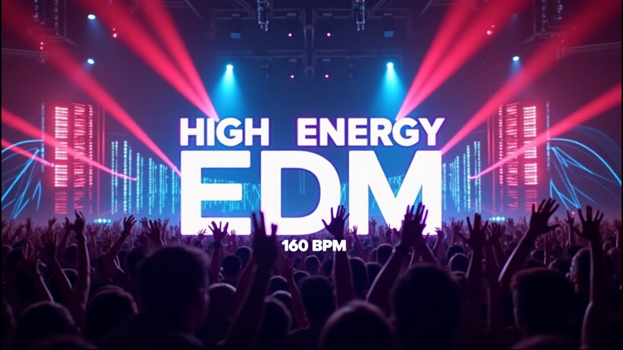 High Energy EDM 160 BPM – Powerful Dance Music for Party & Workout # ...