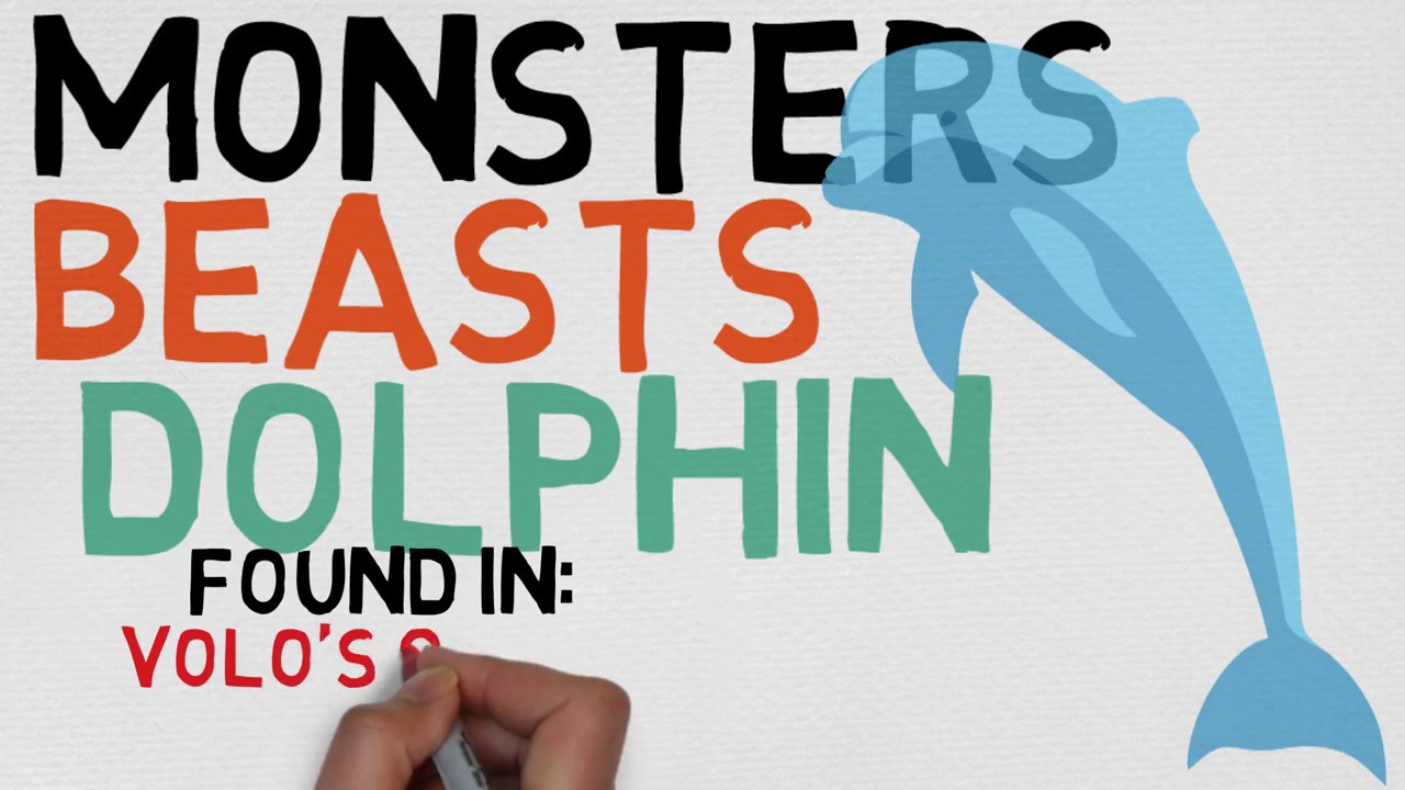 Beast #36: Dolphin (DnD 5E Monsters) - YouTube