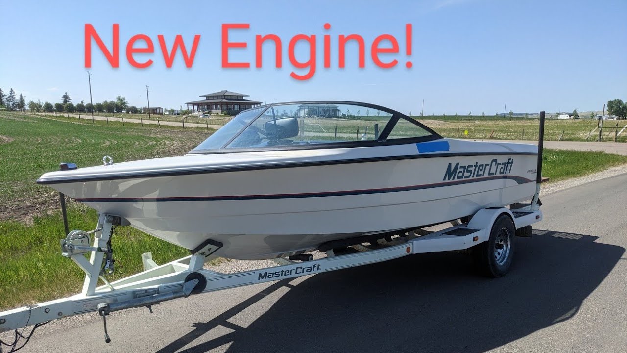 Engine Install And Testing! Buying a Broken Boat Part 3! - YouTube