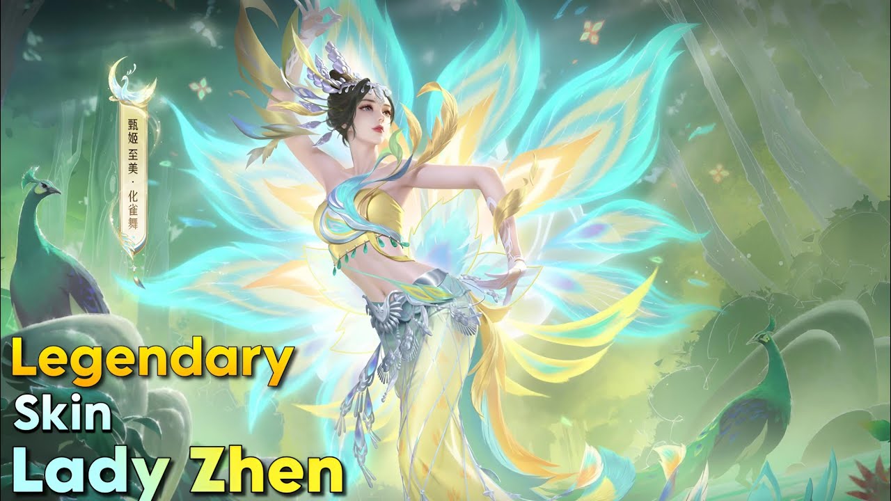 New Legendary Skin Lady Zhen | Honor of Kings - YouTube