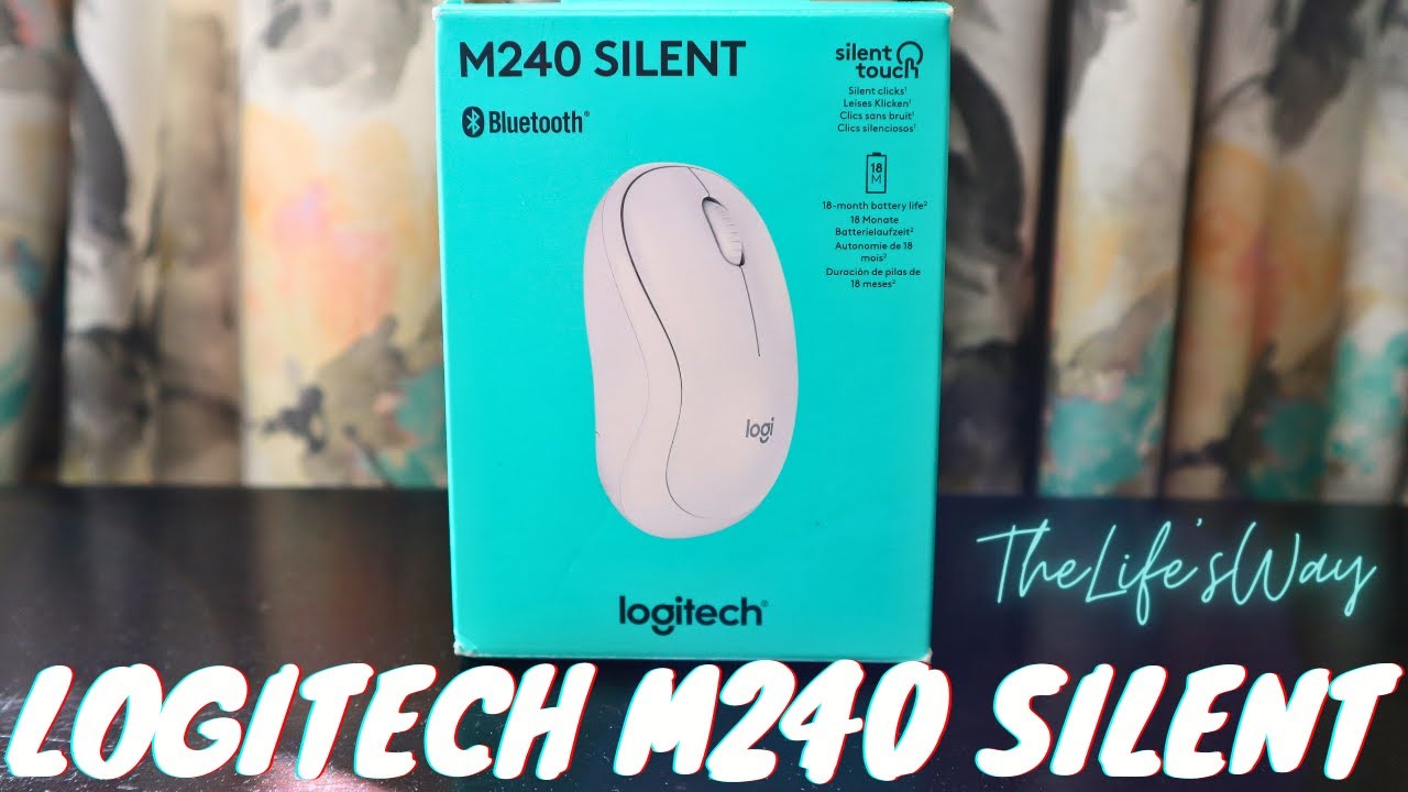 Logitech M240 Silent Bluetooth Mouse - Unboxing & Review - YouTube