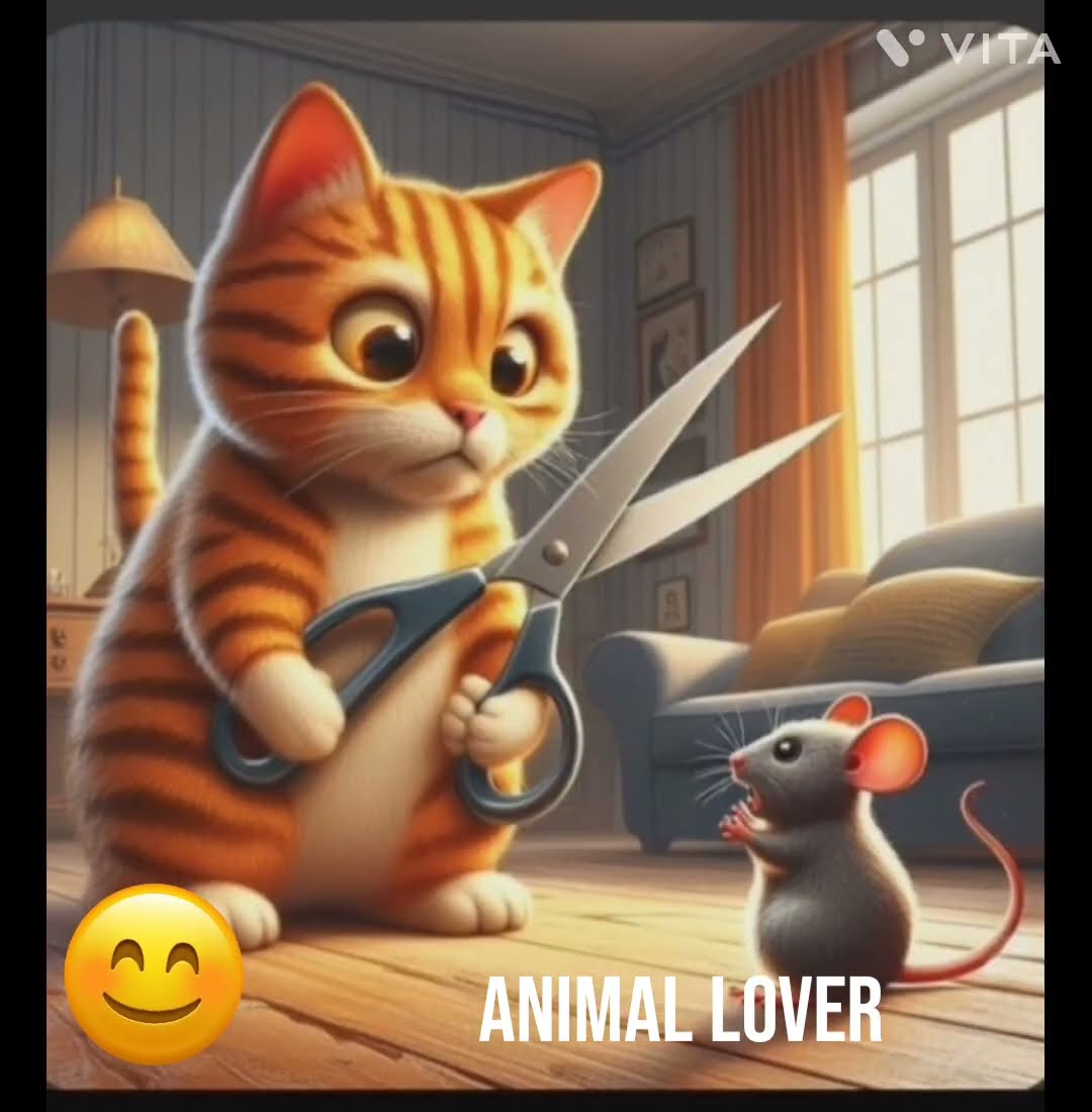 cat afraid of mouse trending video #catvideos #funnycats #trending # ...