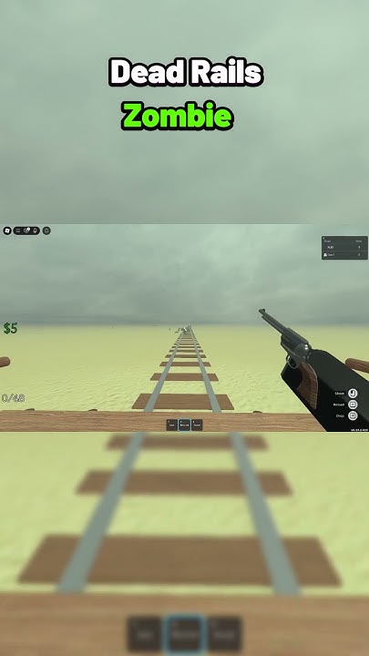 I Became A ZOMBIE In Dead Rails #roblox#deadrails #deadrailsroblox #xles - YouTube