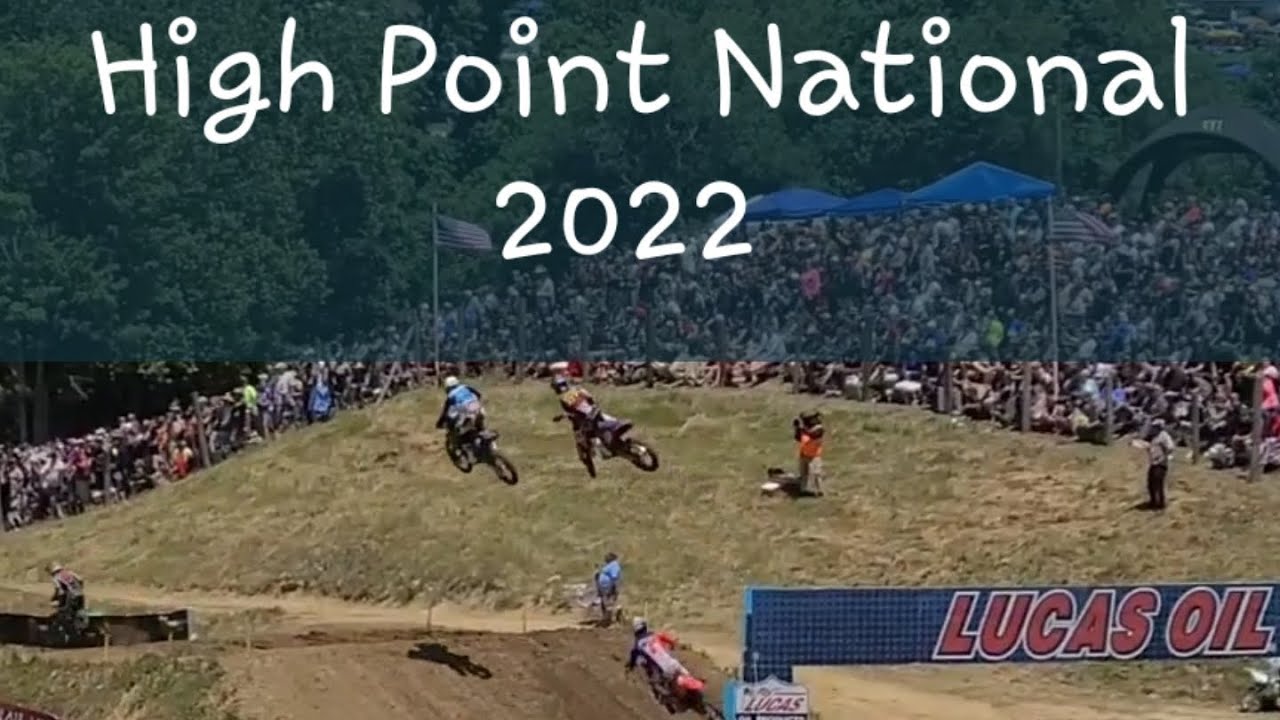High Point Raceway 2022 - Pro Motocross - 250 MX Live from the Track ...