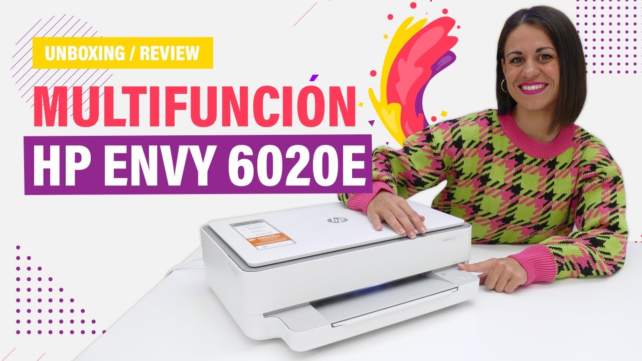 Impresora HP Envy 6020e 📄📇 Review y Unboxing - YouTube