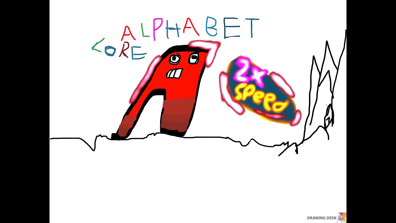 alphabet lore 2x speed - YouTube