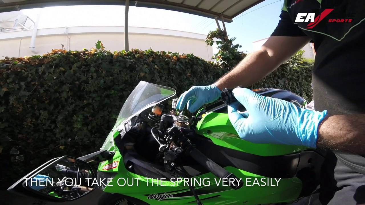 K-Tech Suspension how to change preload springs on K-Tech 20DDS Fork ...