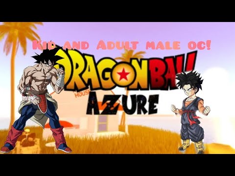 How to make adult and Kid male oc in [beta] dragon ball azure (codes in ...