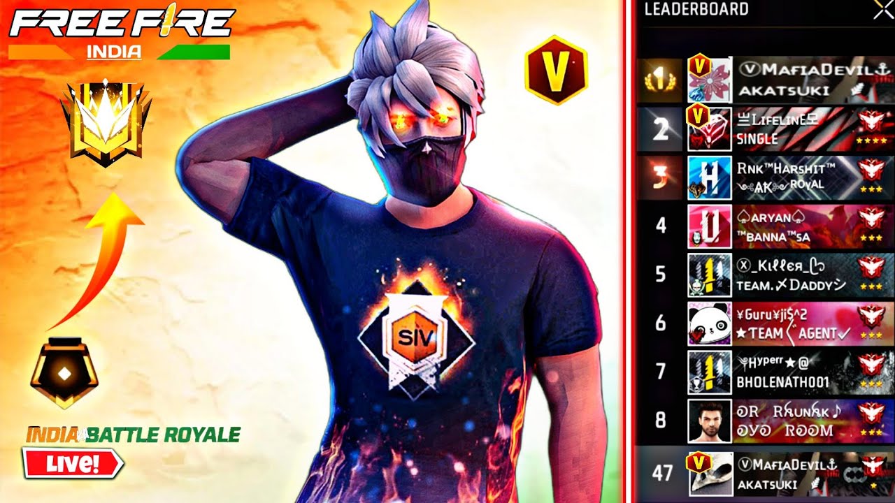 LIVE 🔴 FREE FIRE INDIA 🇮🇳 GARENA FREE FIRE LIVE - YouTube