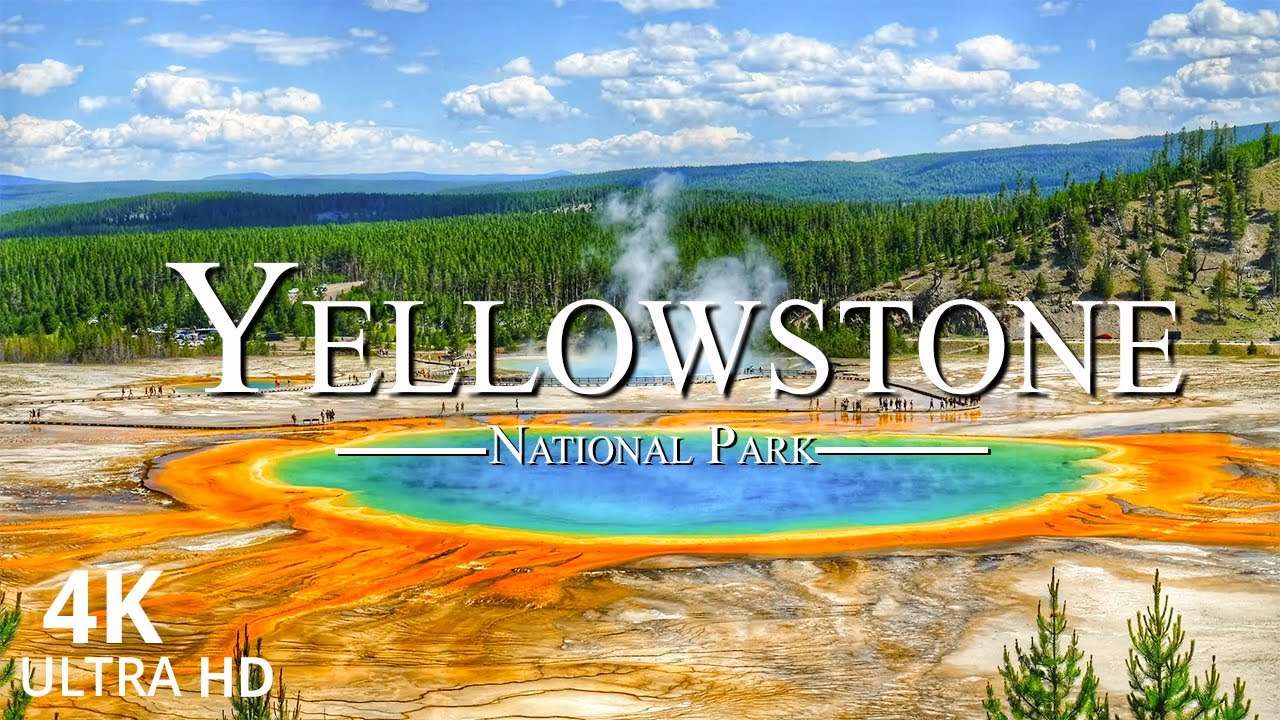 Yellowstone National Park 4K Ultra HD • Stunning Footage, Scenic ...