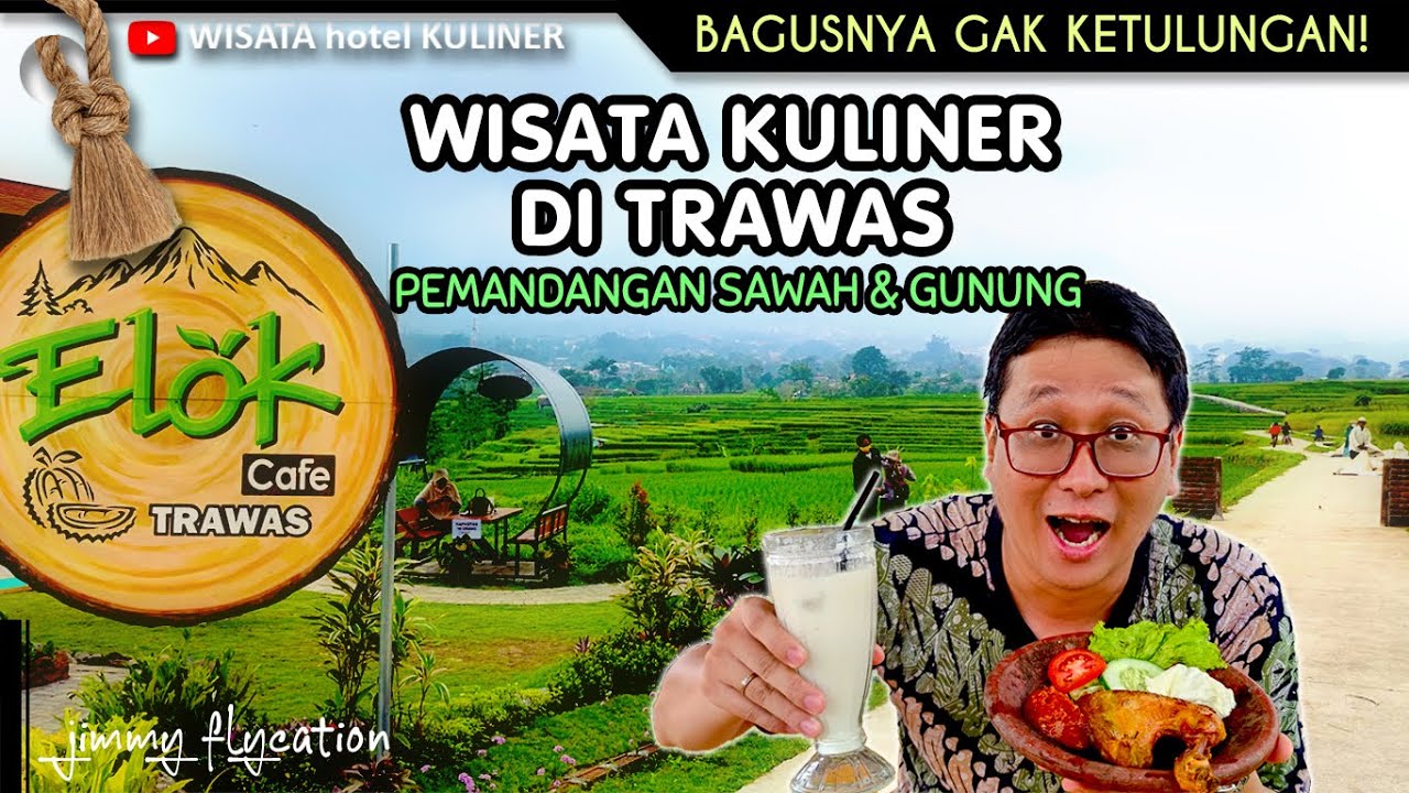 Wisata Kuliner Trawas: ELOK CAFE | GRESS BARU BUKA | Gunung + sawah ...
