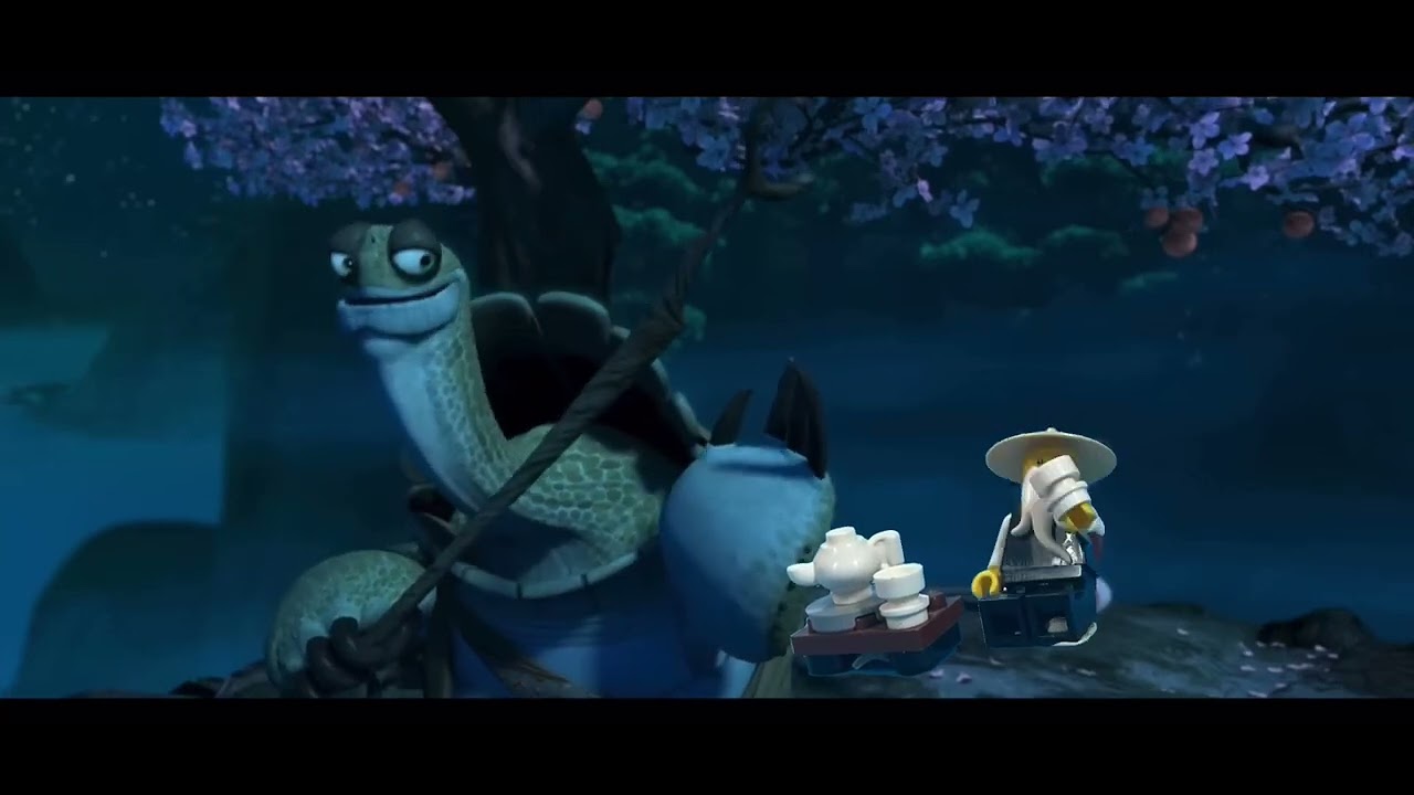 Sensei Wu meets Master Oogway Lego (Stop-Motion) - YouTube