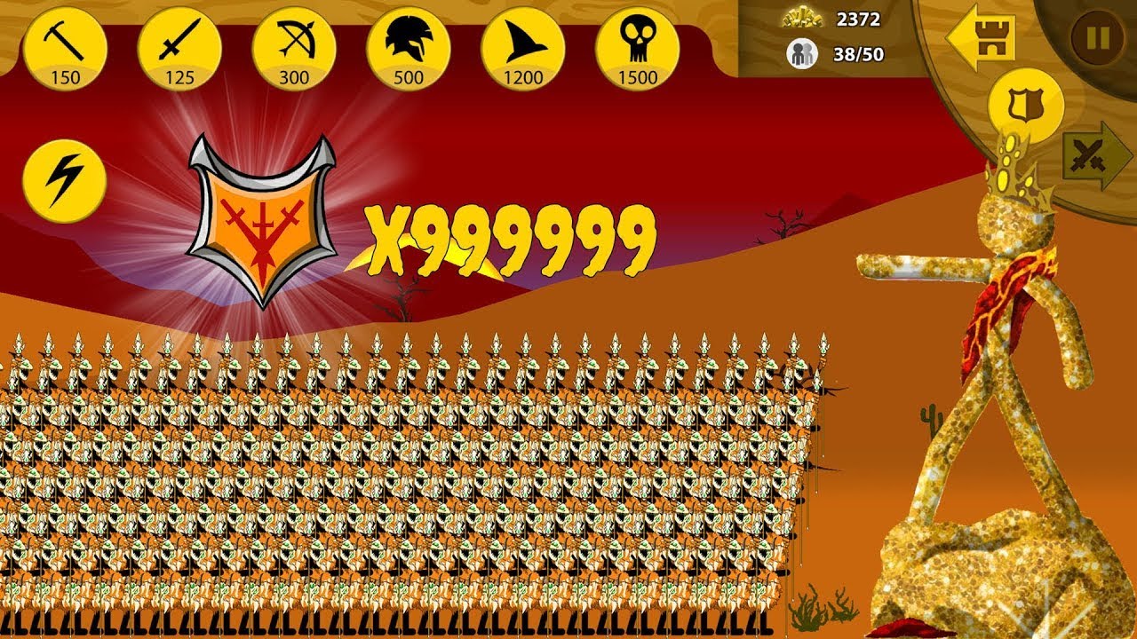 MEGA POWER OF 99999 SAVAGE MAX UPGRADE LEVEL | STICK WAR LEGACY | - YouTube