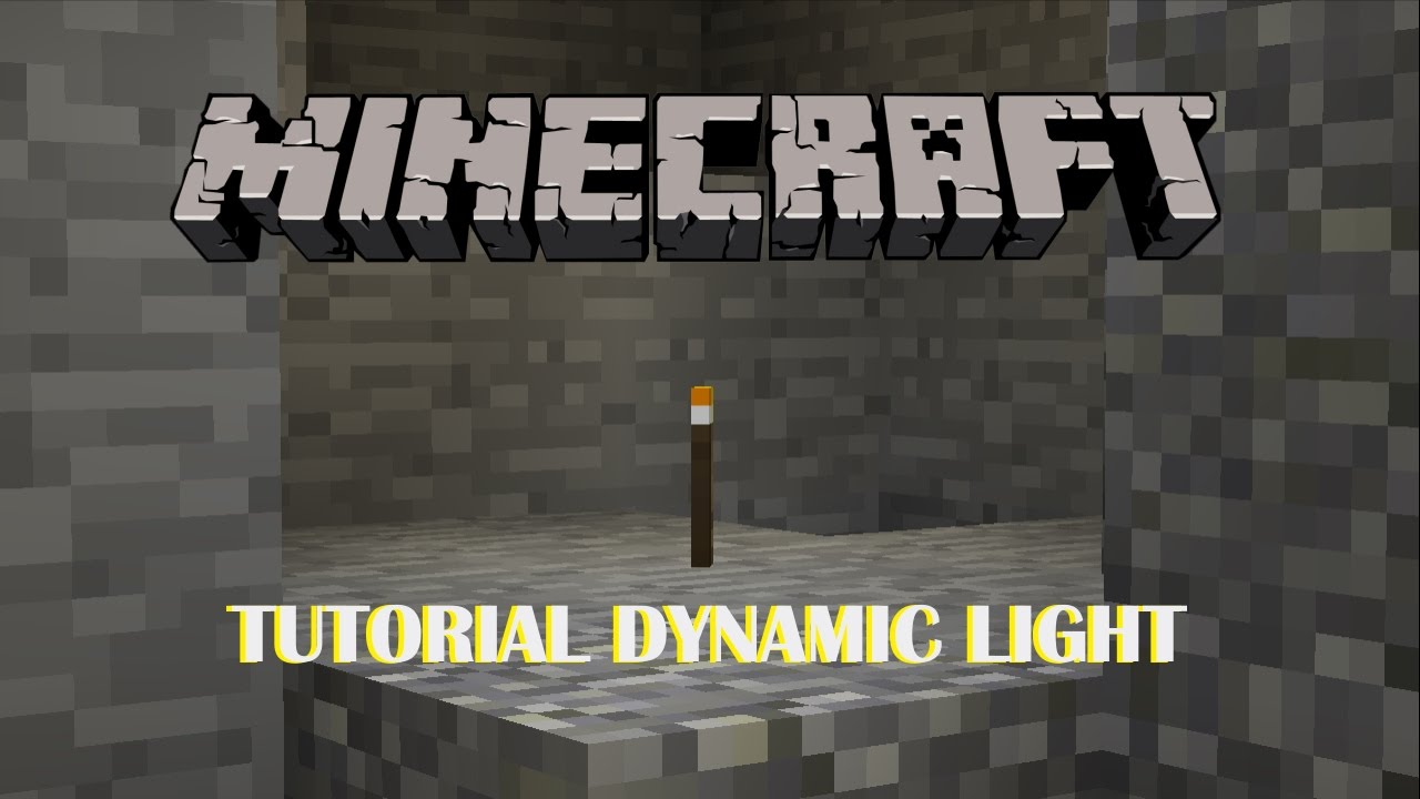 Minecraft Indonesia - Tutorial Membuat Torch Menyala Saat di Pegang ...
