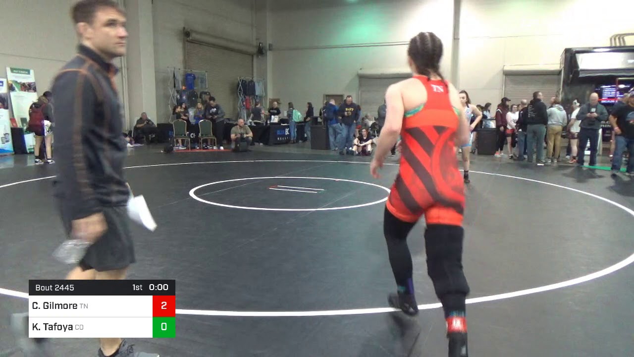 152 Lbs Consi Of 16 1 Caitlyn Gilmore Team Tennessee Vs Kylee Tafoya ...