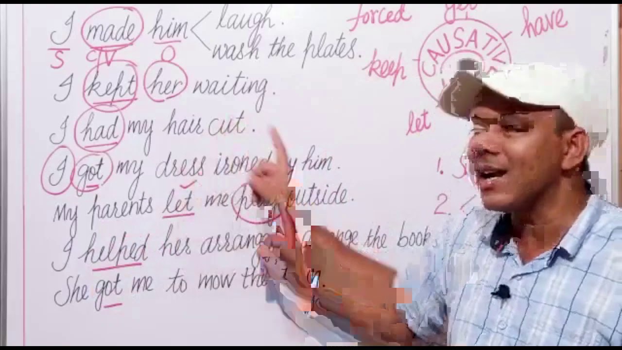 CAUSATIVE VERBS INCHOATIVE VERBS INCEPTIVE VERBS - YouTube