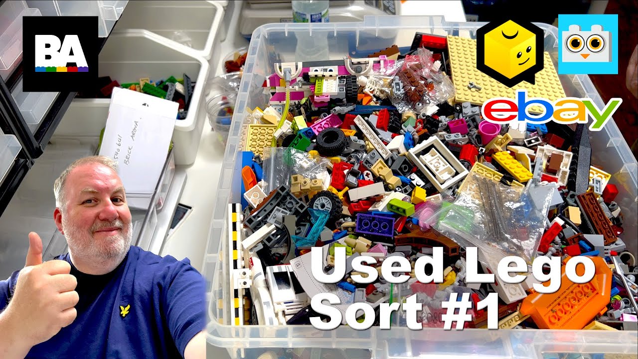 Used Lego Sort Session #1 - Testing Out Sieving Lego - YouTube