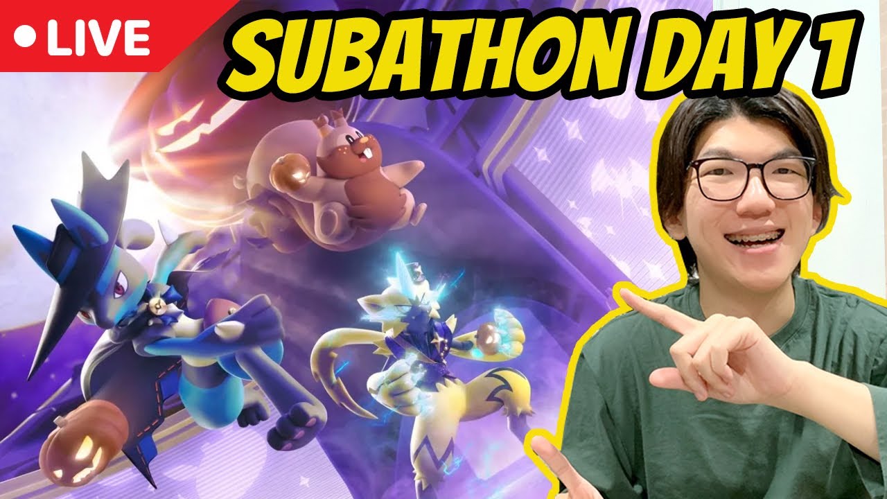 Subathon #1: Bedah Halloween Event Pokemon UNITE - YouTube
