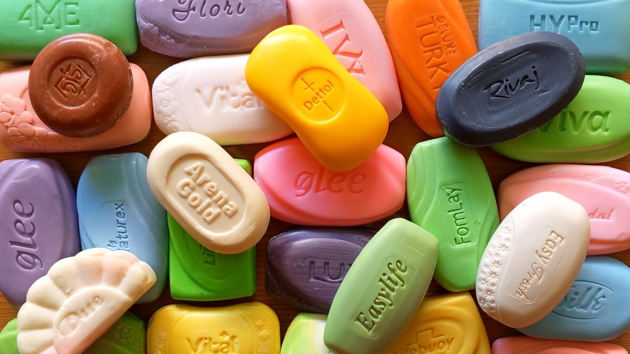 ASMR soap opening Haul no talking no music | Leisurely unpacking soap l ...