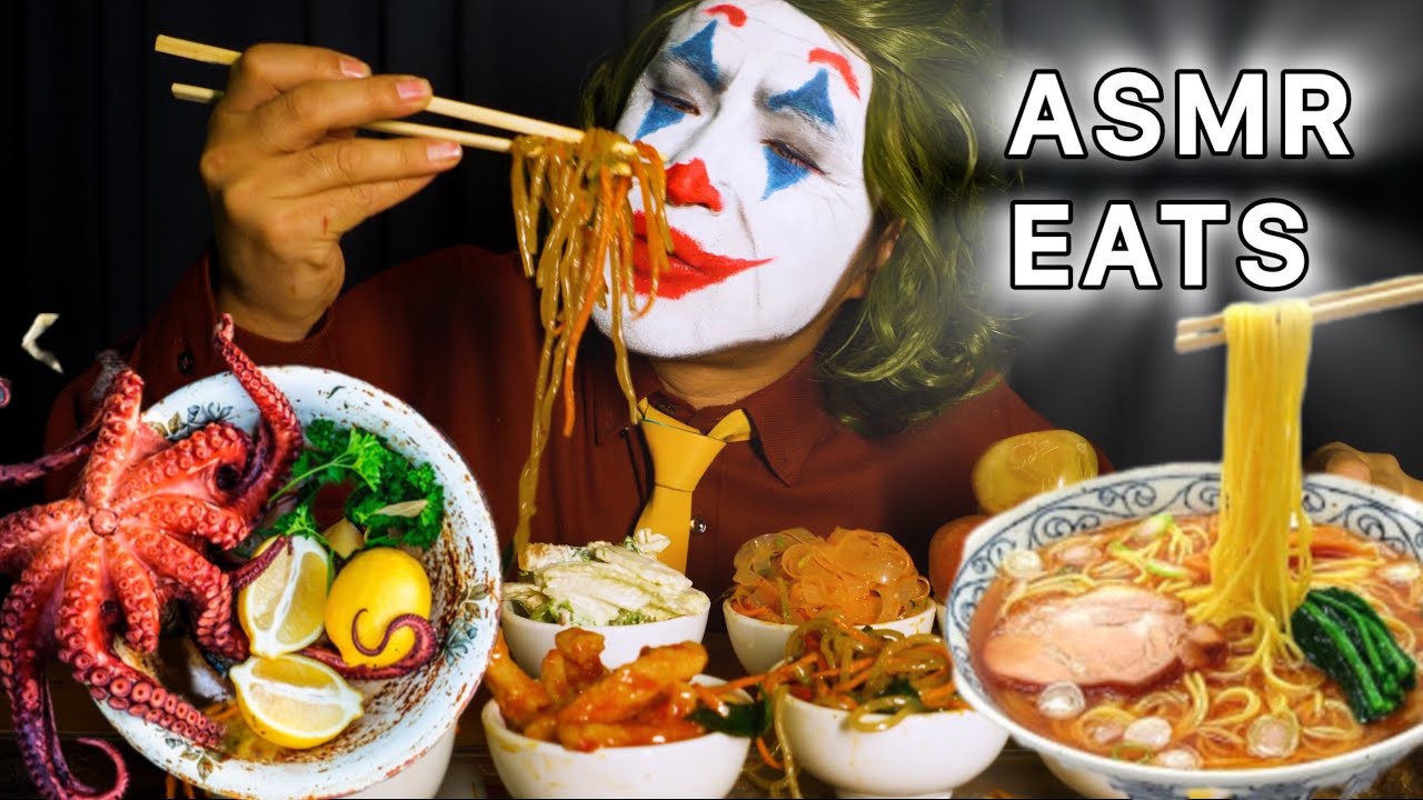 JOKER ASMR MUKBANG | SUPER SPICY 🔥 🔥 ASMR 무크뱅 | SUPER SPICY 🔥 핵불면보다 3배 ...