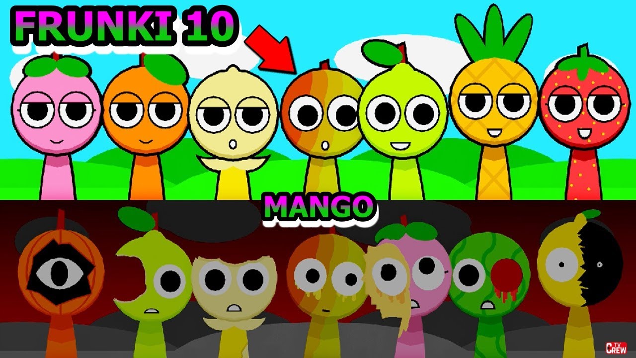 Frunki 10 🥭: Update **NEW HORROR CHARACTER**👻 [Mango] | Crew TV - YouTube
