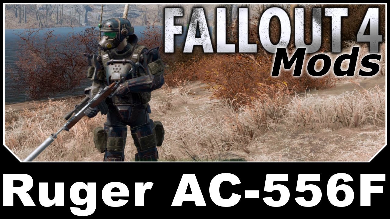 Fallout 4 Mods - Ruger AC-556F - YouTube