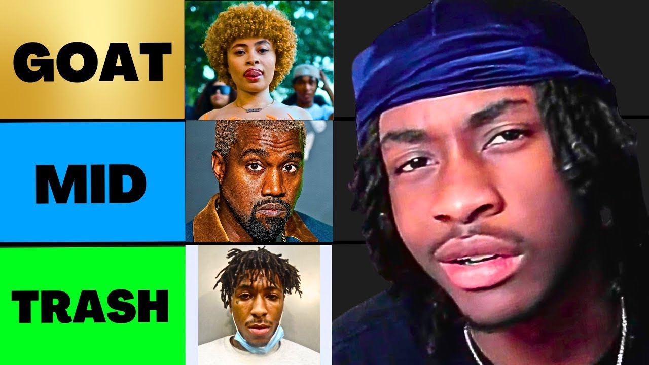 The Worst Rapper Tier List EVER... - YouTube