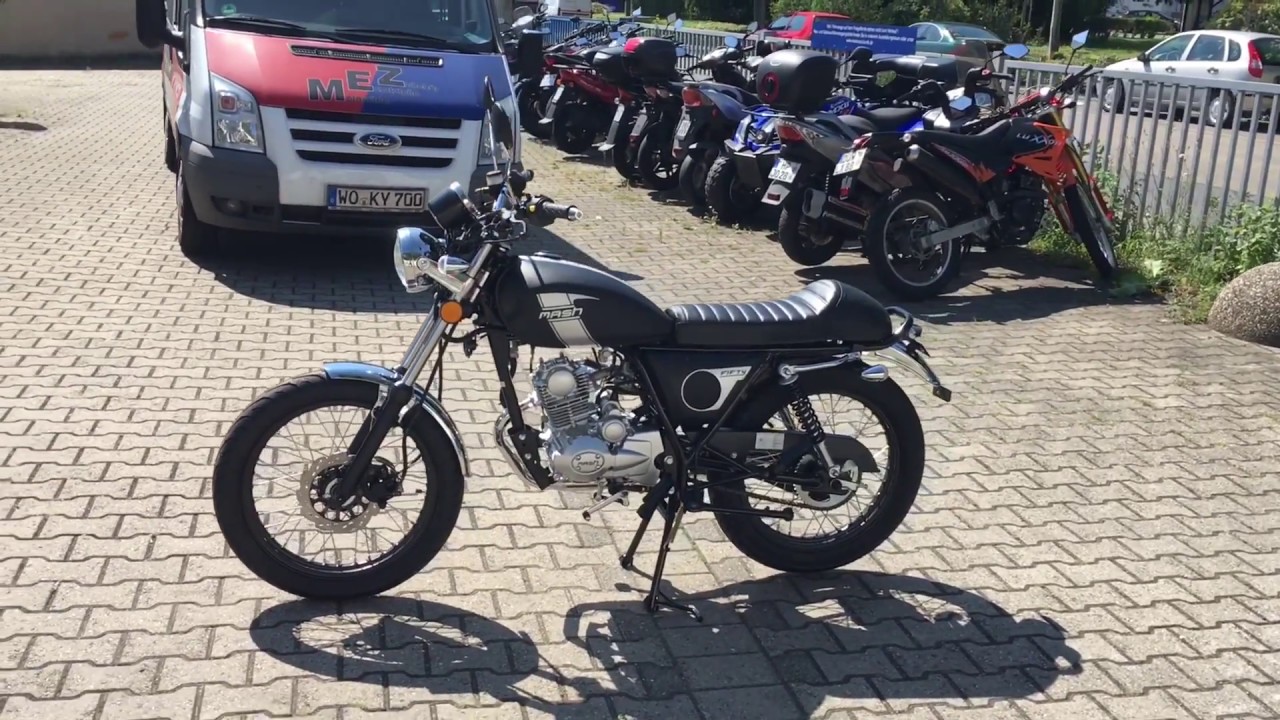 Mash Fifty 50 Black - Small Walkaround - YouTube