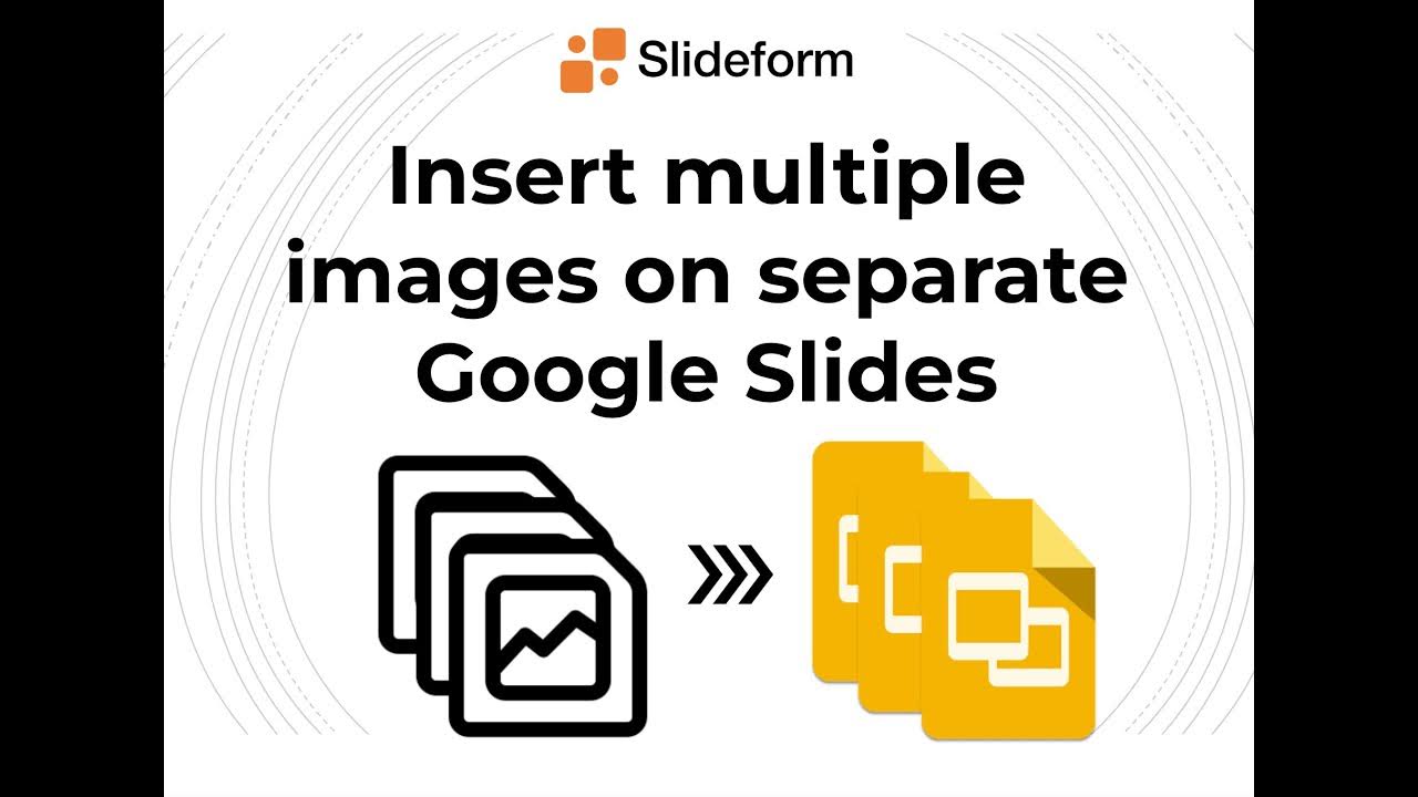 How to insert multiple images on separate slides in Google Slides - YouTube
