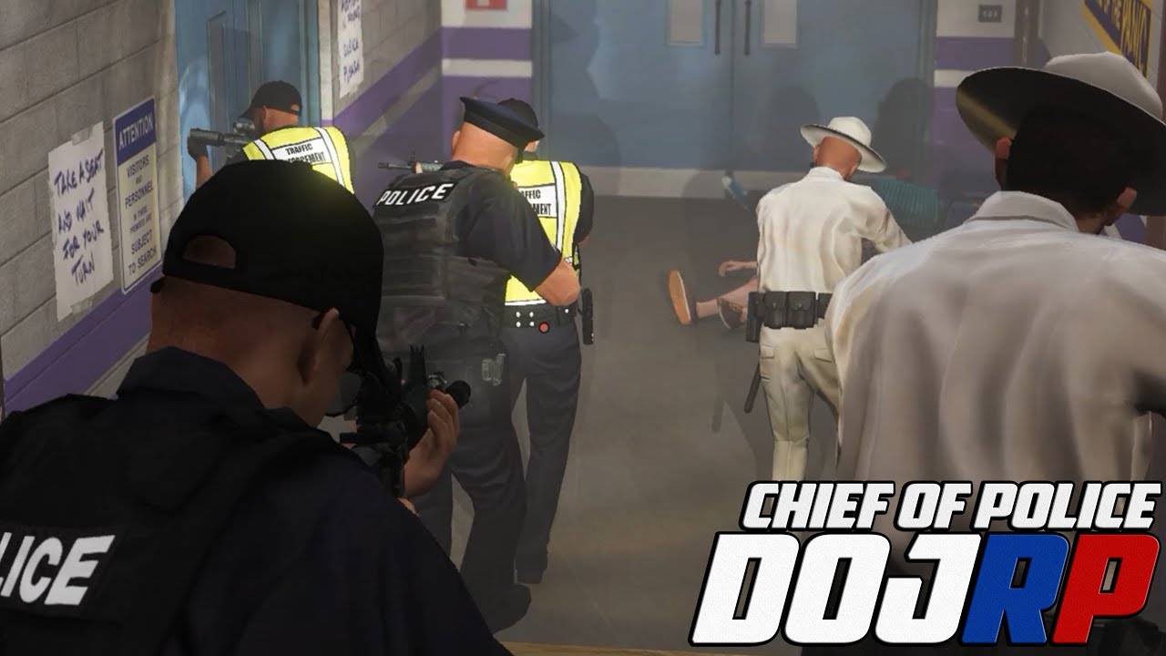 DOJ Chief of Police - Maze Bank Hostage Situation - EP.16 - YouTube