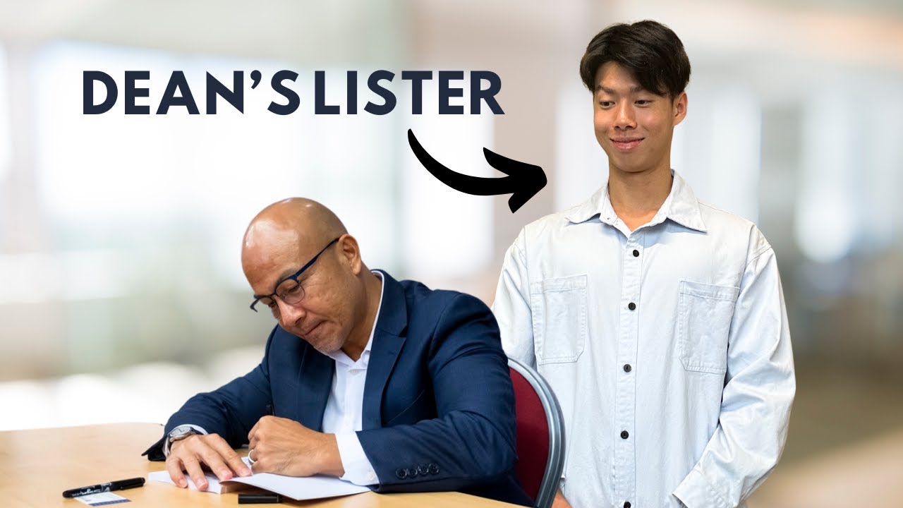 I Convinced My Dean To Put Me On The Dean's List - YouTube