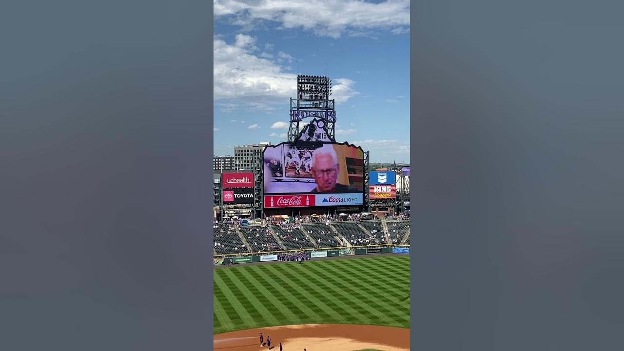 Colorado Rockies Starting Lineup (Charlie Blackmon's Final Game) vs. Los Angeles Dodgers (9/29 ...